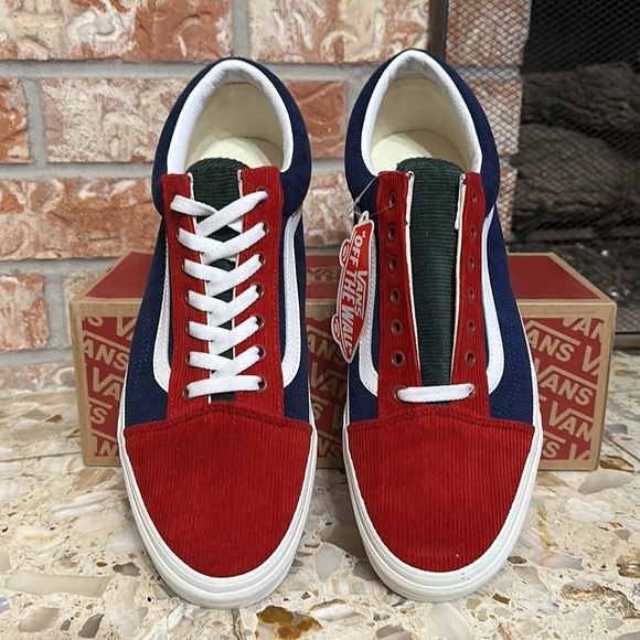Vans | Shoes | Vans Old Skool Mixed Corduroy Multi Color | Poshmark